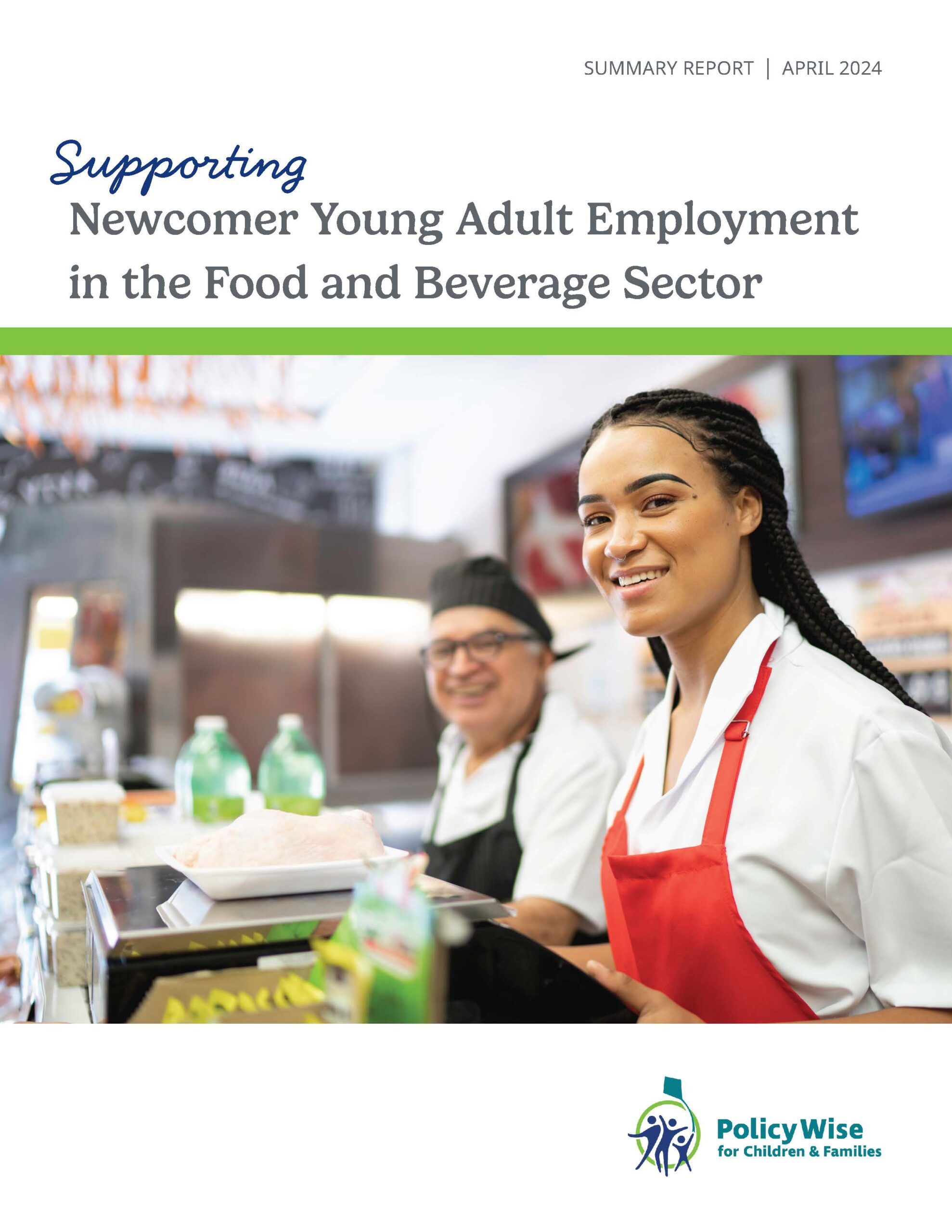 Reducing employment barriers for newcomer young adults - PolicyWise for Children & Families
