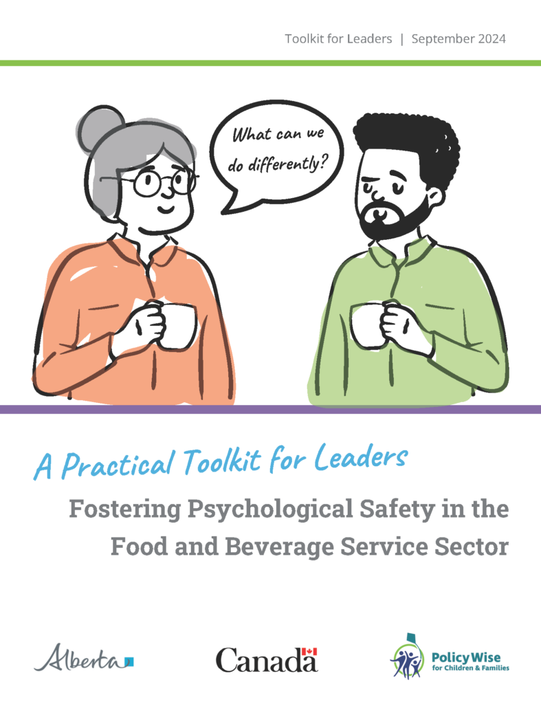 Building Inclusive Workplaces - PolicyWise for Children & Families